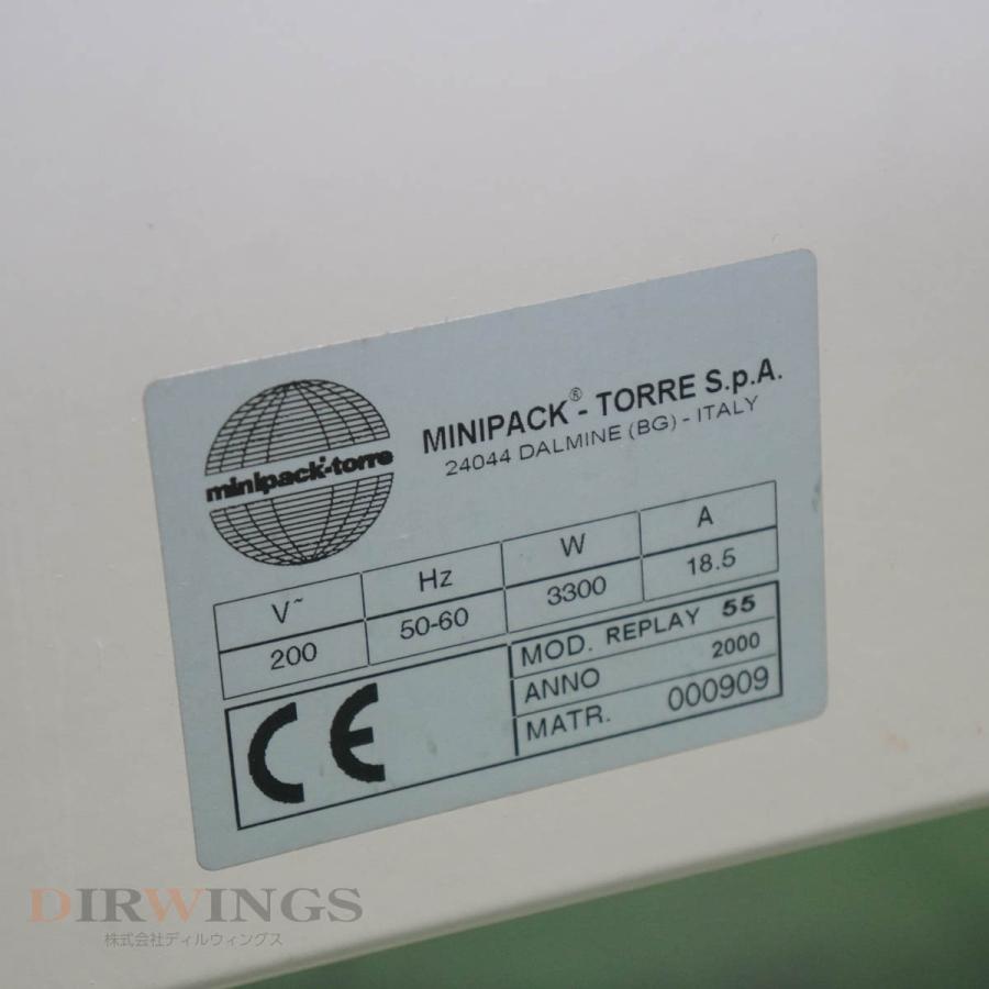 [PG]USED 8日保証 Minipack-Torre Replay 55 フィルム包装システム 梱包装置 シュリンク包装機 シュリンク ...