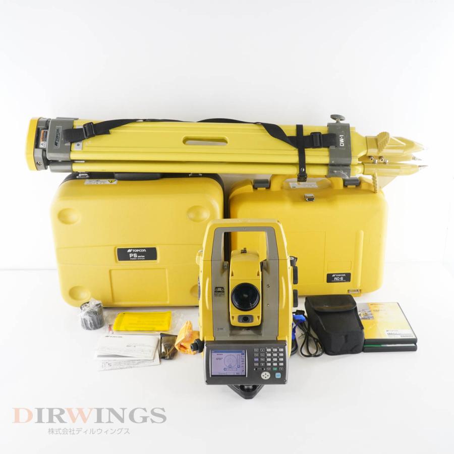 [PG]USED 8日保証 TOPCON PS-105A トータルステーション TOTAL STATION 測量機器 Power ...