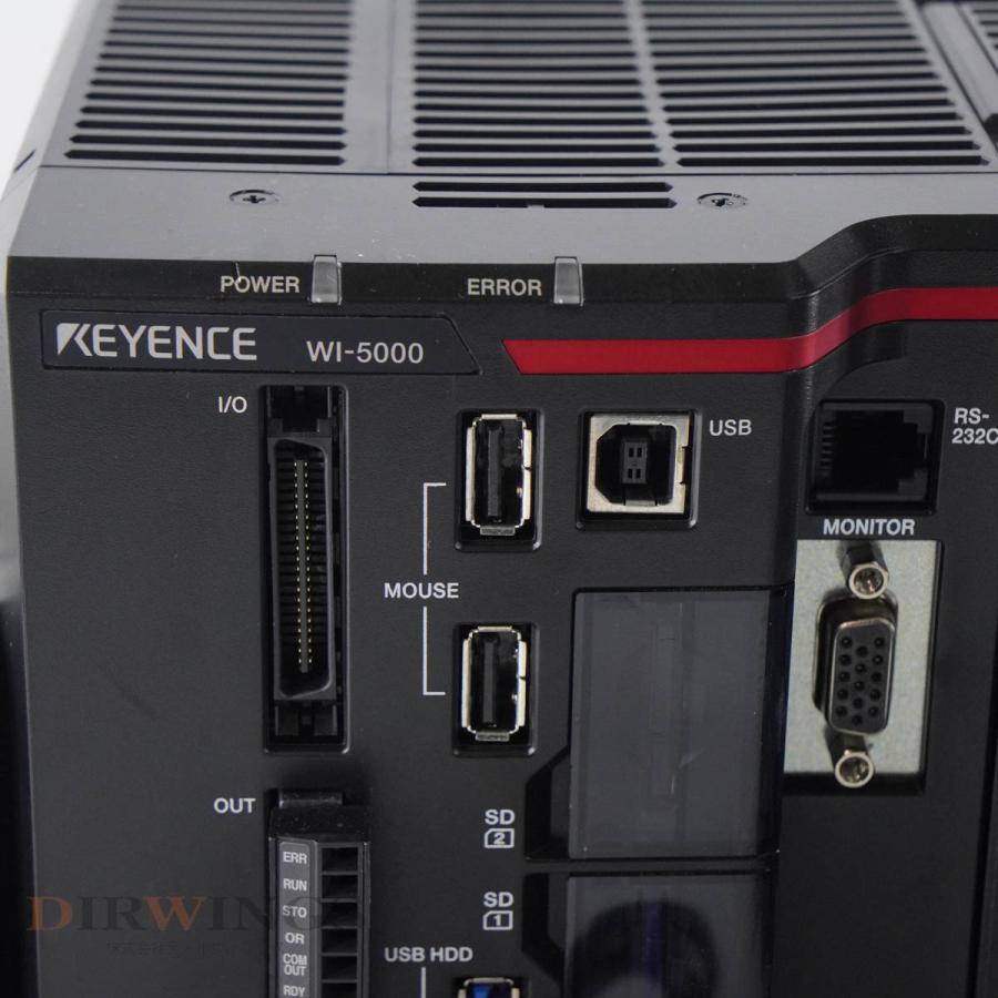 [DW]USED 8日保証 KEYENCE WI-5000 白色干渉3D変位計 WI-010 WI-S1 CA-U4 SV2-E3 取扱説明書 ...