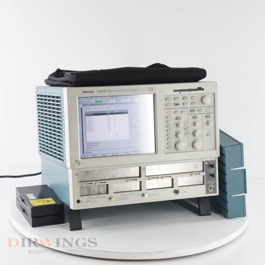 [DW]USED 8日保証 Tektronix TDS8200 Digital Sampling Oscilloscope デジタル ...
