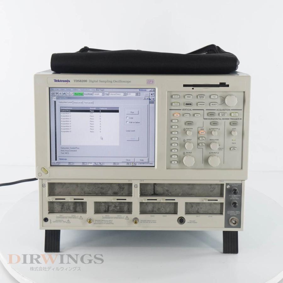 [DW]USED 8日保証 Tektronix TDS8200 Digital Sampling Oscilloscope デジタル ...