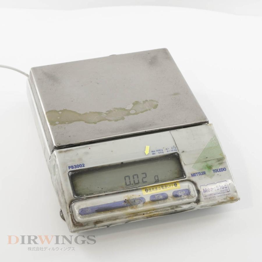 [JB]USED 保証なし METTLER TOLEDO PB3002 Balance 電子天秤 電子天びん ひょう量3100g AC ...