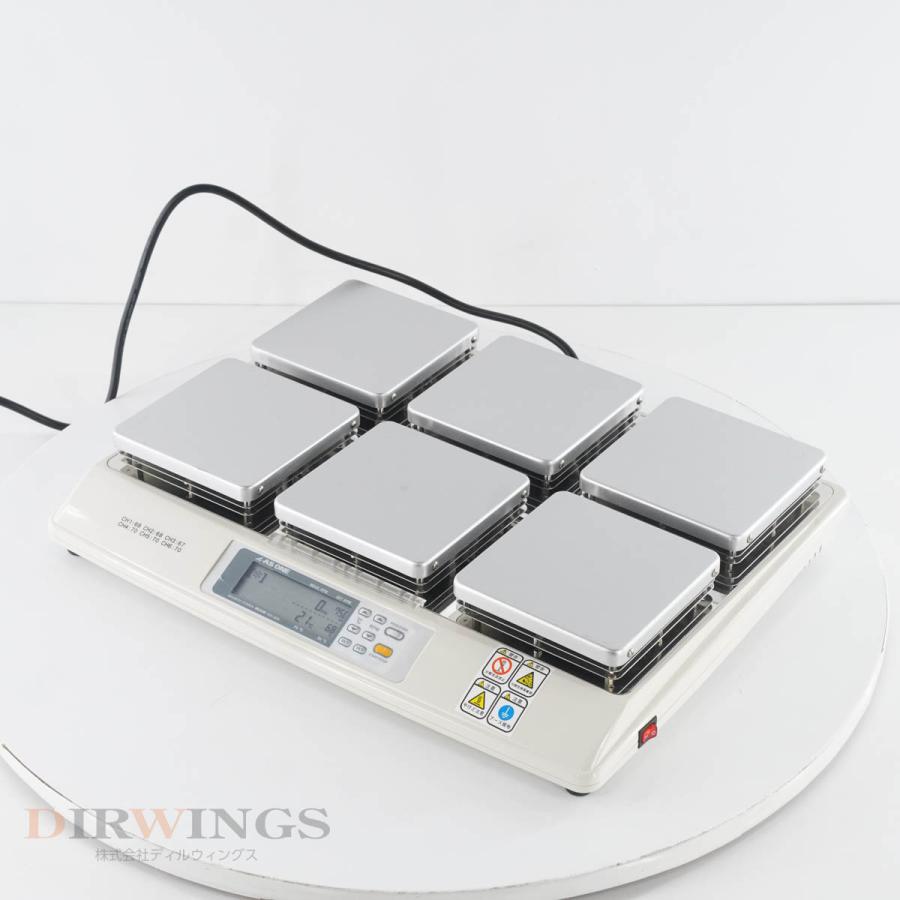 [JB]USED 保証なし AS ONE RSH-6DN REXIM MAGNETIC STIRRER HOT PLATE 多連式ホットスターラー スターラー [05812-0007 ...
