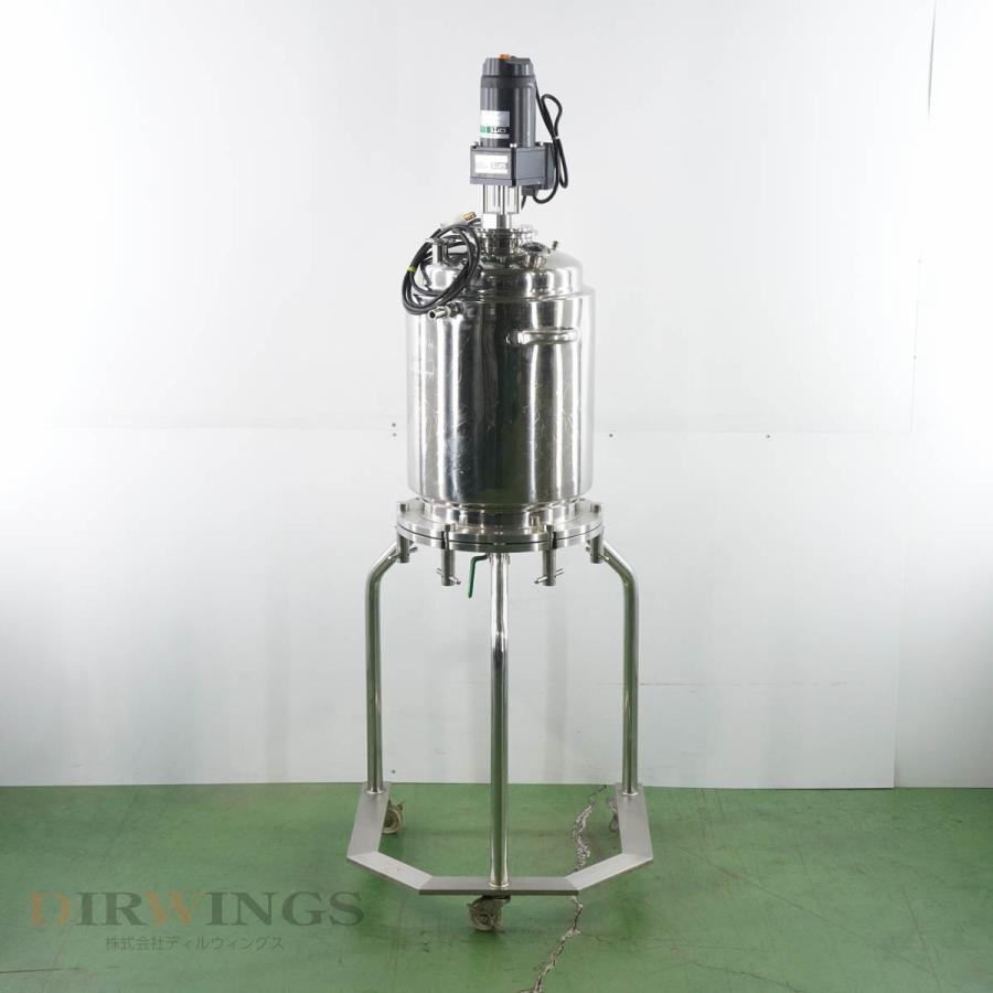 [DW]USED 8日保証 ADVANTEC KST-293-20-JA FILTER HOLDER ジャケット・攪拌台座付タンクホルダー PSH540-401T 5GN5K OM ...