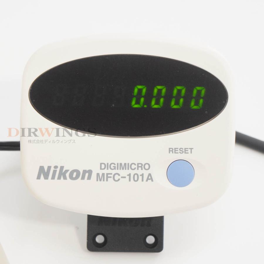 [DW]USED 8日保証 NIKON MF-501 MFC-101A MS-11C DIGIMICRO デジマイクロ デジタル測長機 ヘッド カウンター スタンド ACア...[05812 ...