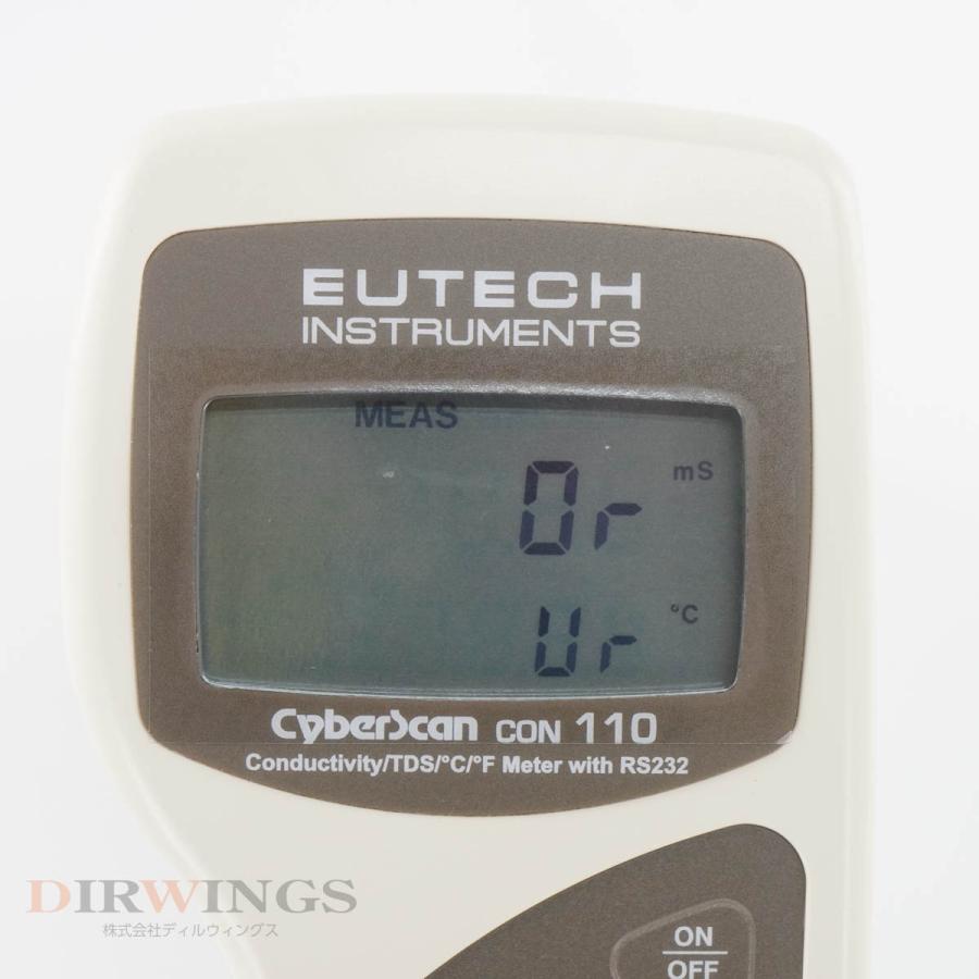 [DW]USED 8日保証 EUTECH CON 110 CON110 CyberScan Conductivity/TDS/℃/F ...