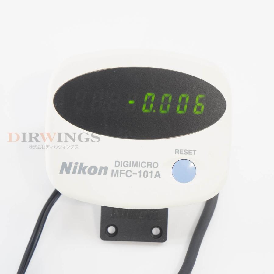 [DW]USED 8日保証 NIKON MF-501 MFC-101A DIGIMICRO デジマイクロ デジタル測長機 ヘッド カウンター ...