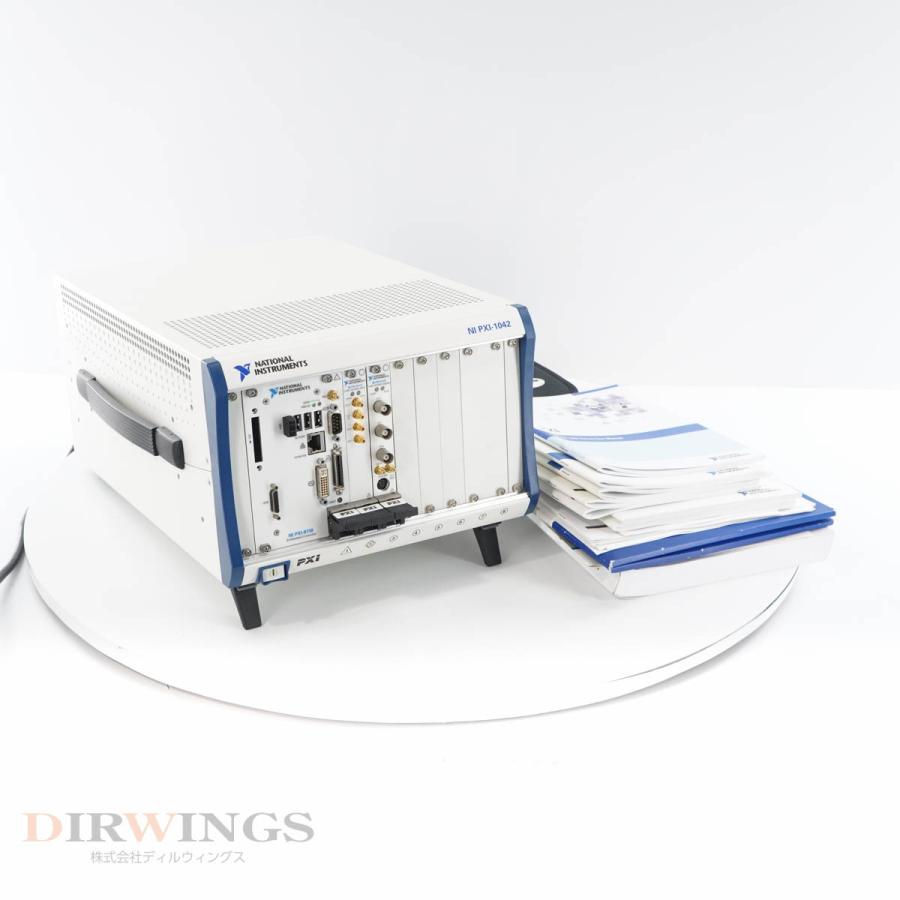 [DW]USED 8日保証 NATIONAL INSTRUMENTS PXI-1042 NI PXIシステム PXIシャーシ PXI-8110 ...