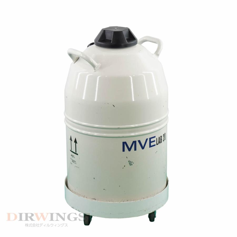 [DW]USED 8日保証 3台入荷 MVE LAB20 LAB-20 液体窒素保存容器 キャスター付 20L [05827-0016 ...