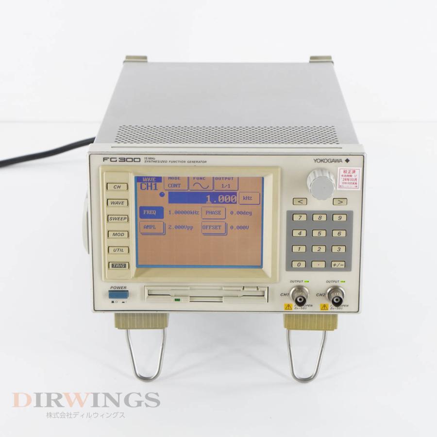 [JB]USED 保証なし YOKOGAWA FG300 706122-M SYNTHESIZED FUNCTION GENERATOR ...