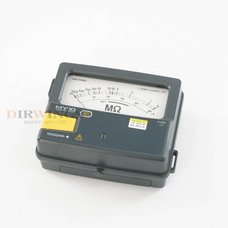 [DW]USED 8日保証 YOKOGAWA MY10 MY10-04 INSULATION TESTER 絶縁抵抗計 [05833-0019 ...