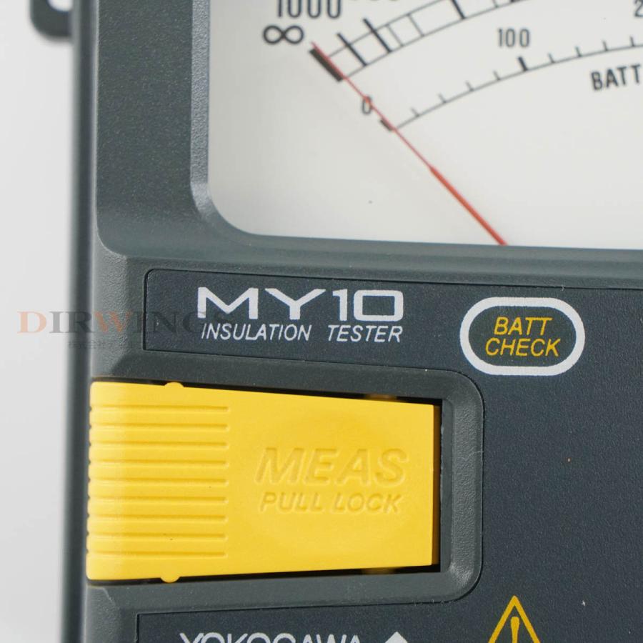 [DW]USED 8日保証 YOKOGAWA MY10 MY10-04 INSULATION TESTER 絶縁抵抗計 [05833-0019 ...