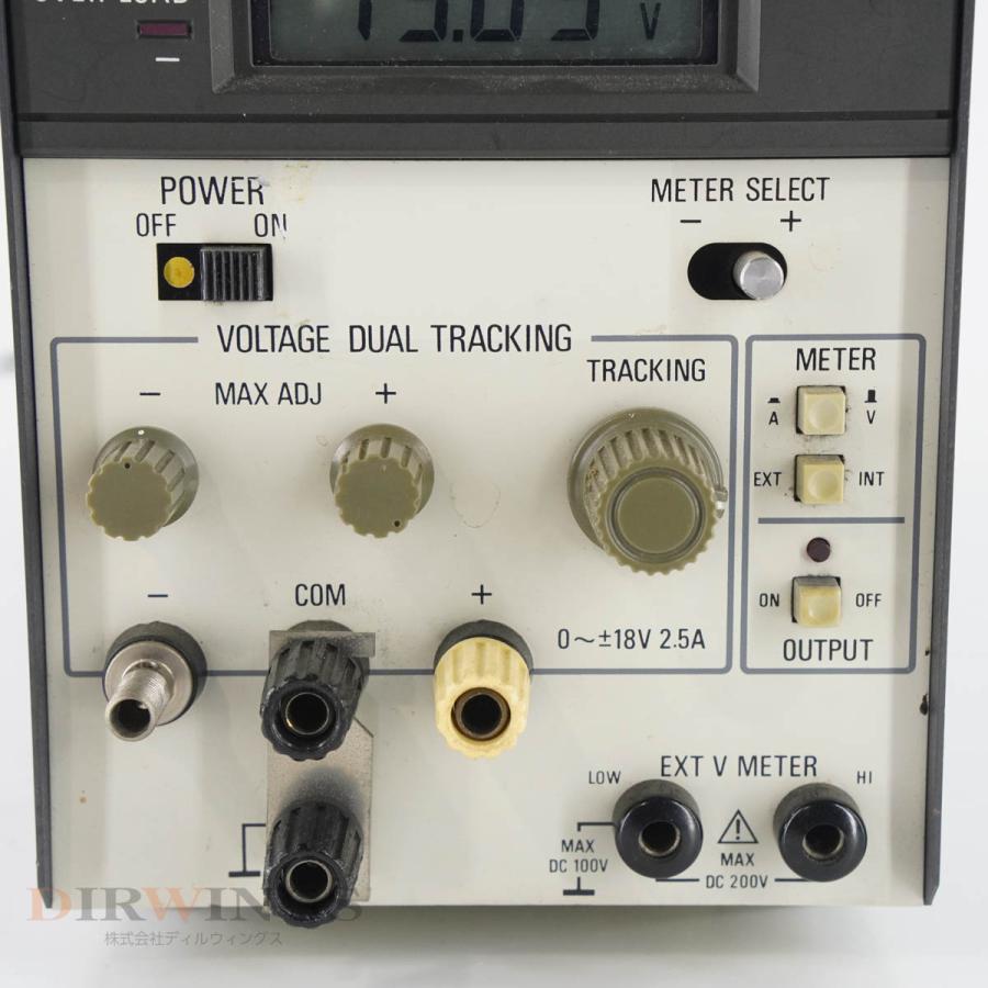 [DW]USED 8日保証 KIKUSUI PAB18-2.5DU REGULATED DC POWER SUPPLY 直流安定化電源 DC ...