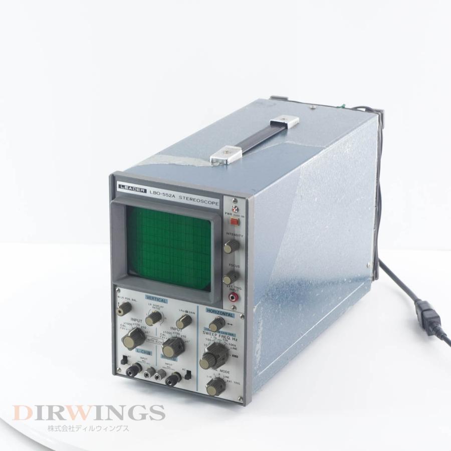 [DW]USED 8日保証 LEADER LBO-552A STEREOSCOPE ステレオスコープ 電源コード [05833-0135] : DIRWINGSショップ - 通販 ...