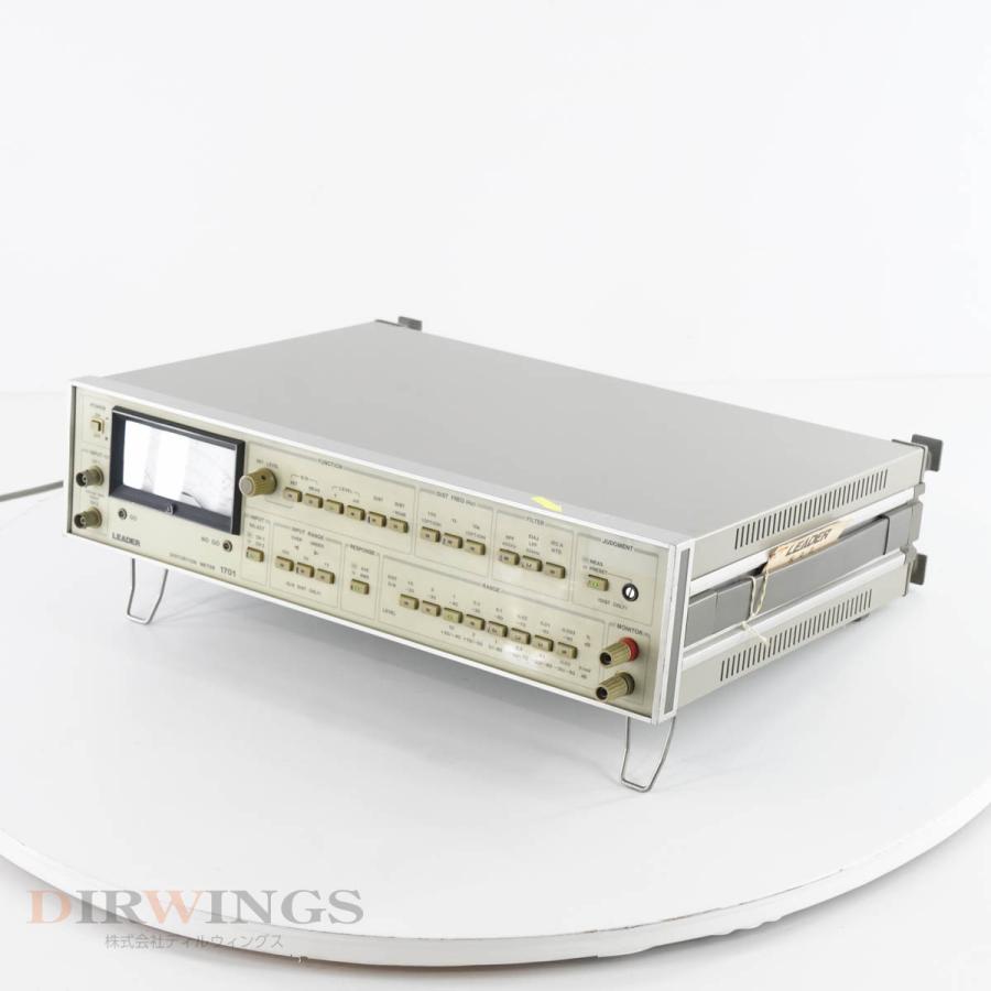 [DW]USED 8日保証 LEADER 1701 DISTORTION METER 歪率計 歪み率計 [05833-0178] : ソクラボ ...
