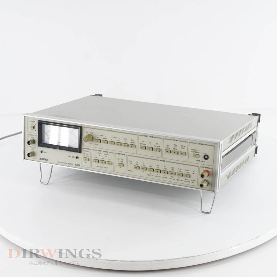 [DW]USED 8日保証 8台入荷 LEADER 1701 DISTORTION METER 歪率計 歪み率計 [05833-0179 ...