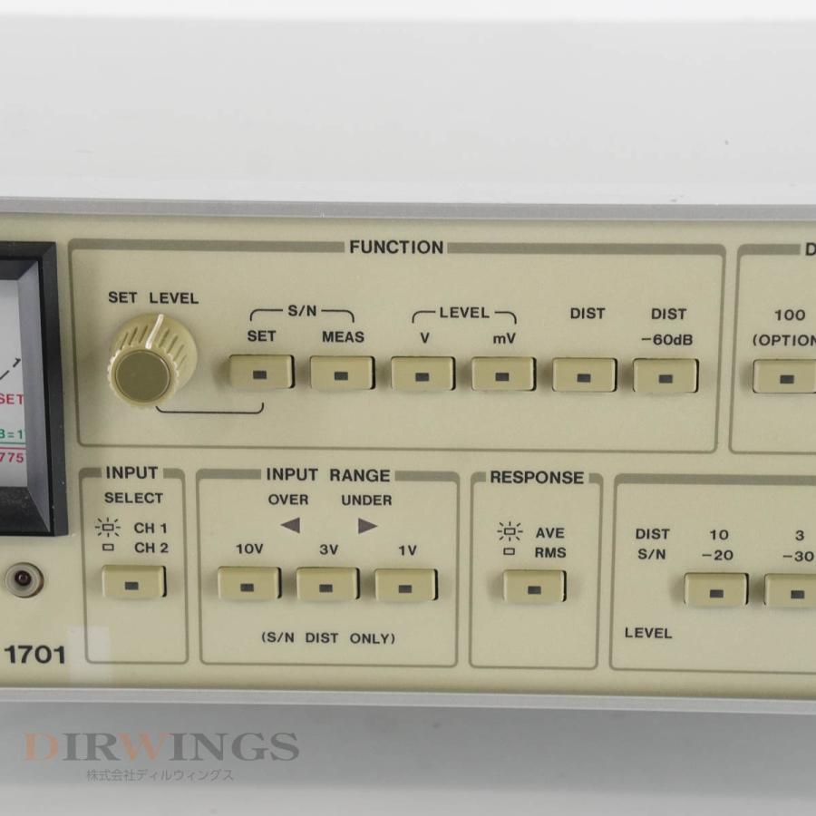 [JB]USED 保証なし LEADER 1701 DISTORTION METER 歪率計 歪み率計 [05833-0187] :05833 ...