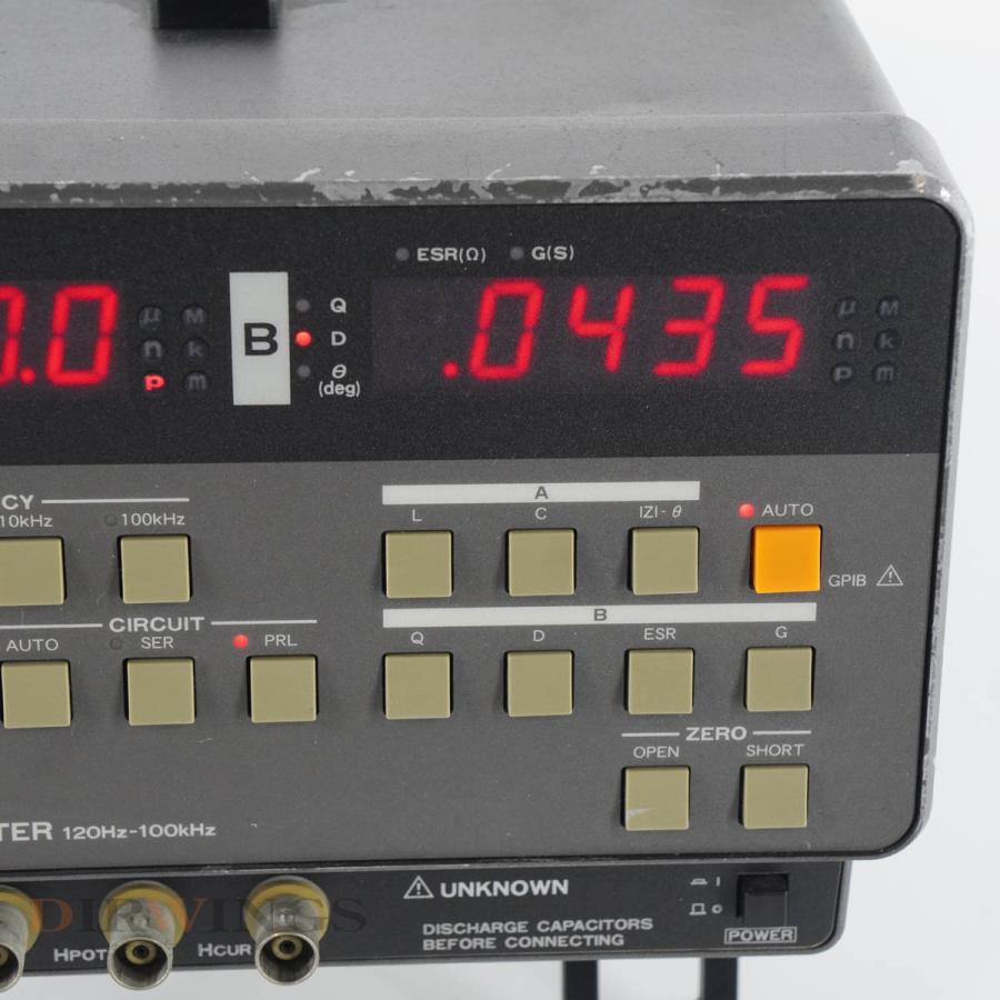 [DW]USED 8日保証 NF 2341 LCZ METER LCZメーター 120Hz-100kHz [05834-0024] : ソク ...