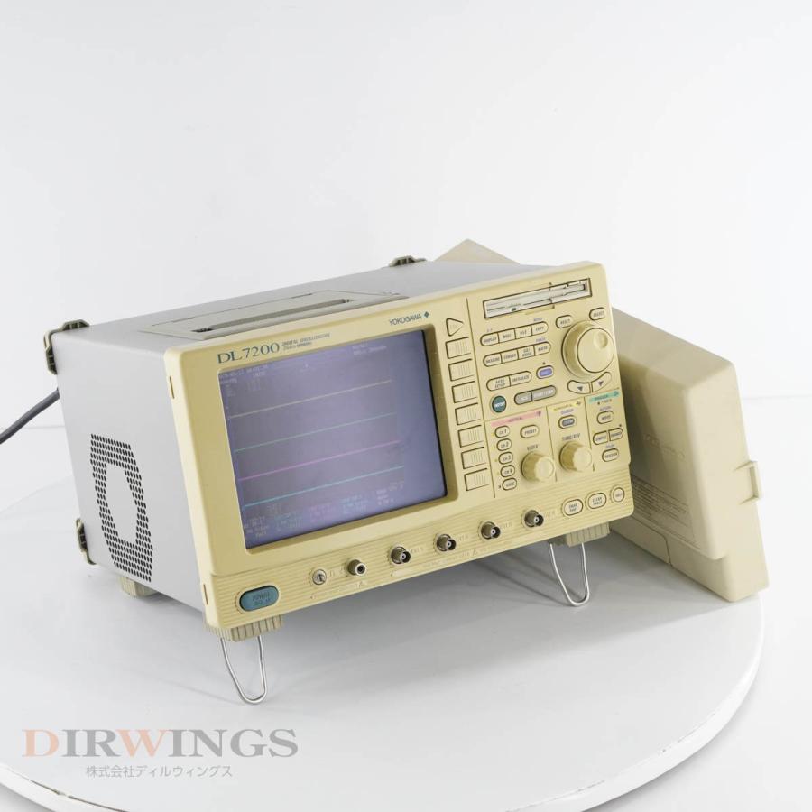 [DW]USED 8日保証 YOKOGAWA DL7200 701430-M/B5/E2/C9 DIGITAL OSCILLOSCOPE ...