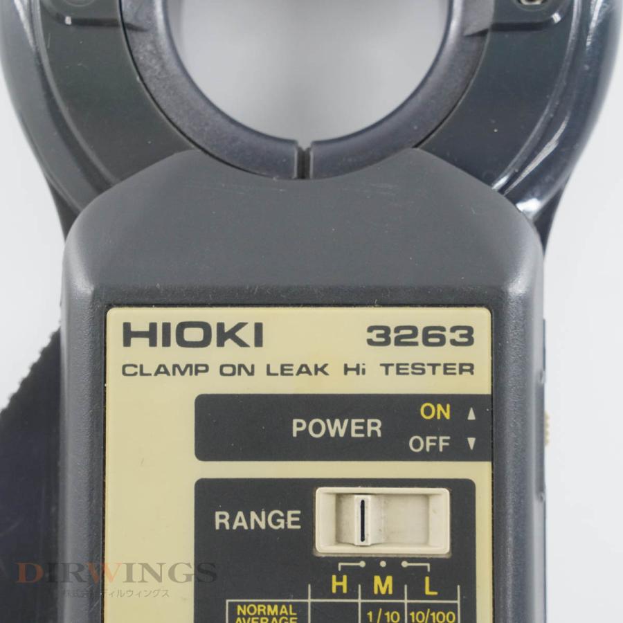 [DW]USED 8日保証 HIOKI 3263 CLAMP ON LEAK Hi TESTER クランプオンリークハイテスター [05835 ...