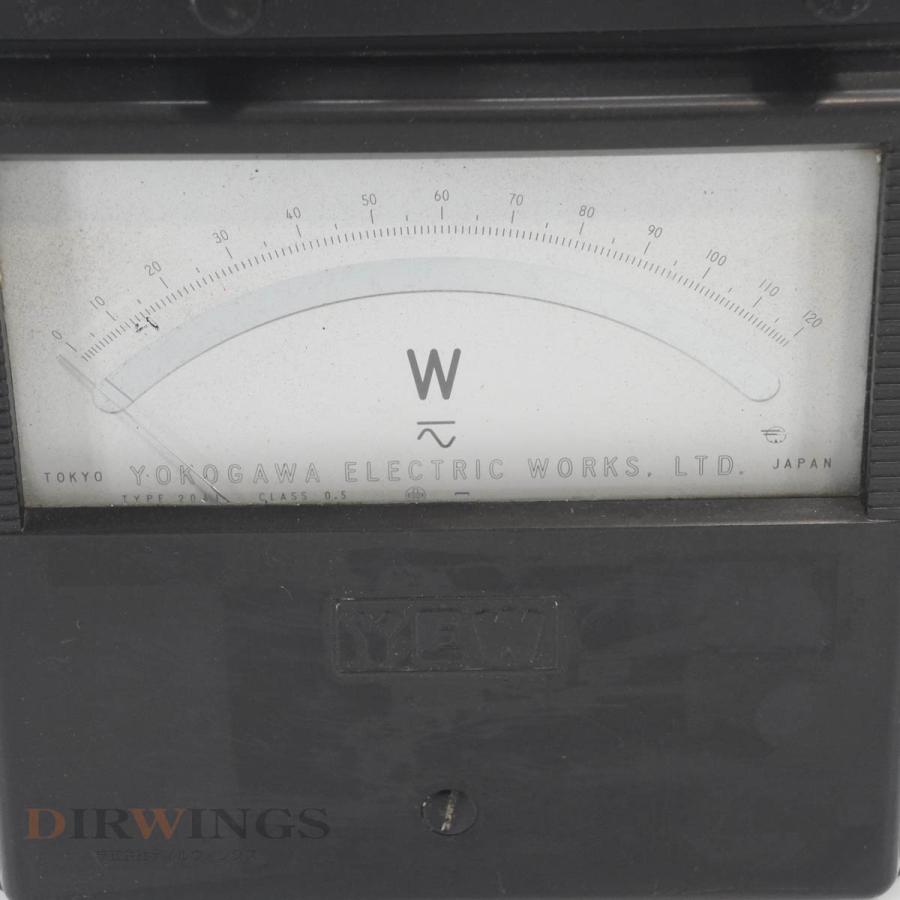 [DW]USED 8日保証 セット YOKOGAWA 2041 1973 YEW PORTABLE SINGLE PHASE ...