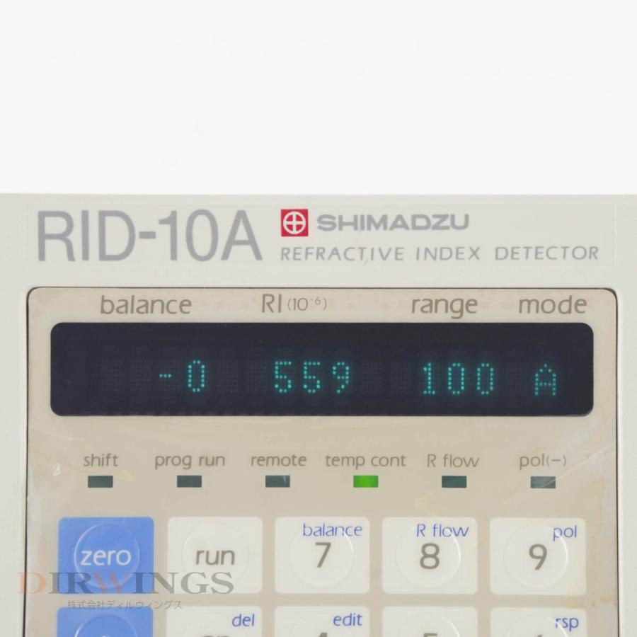 [DW]USED 8日保証 SHIMADZU RID-10A HPLC REFRACTIVE INDEX DETECTOR 示差屈折率検出器 ...