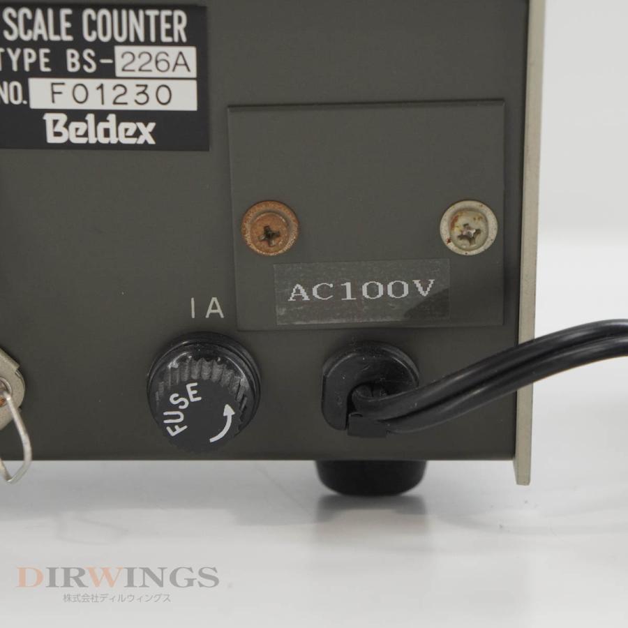 [DW]USED 8日保証 Beldex BS-226 BS-226A SCALE COUNTER スケールカウンター [05847-0005 ...