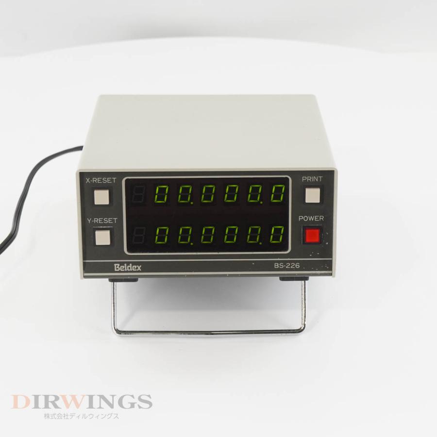 [DW]USED 8日保証 Beldex BS-226 BS-226A SCALE COUNTER スケールカウンター [05847-0005 ...