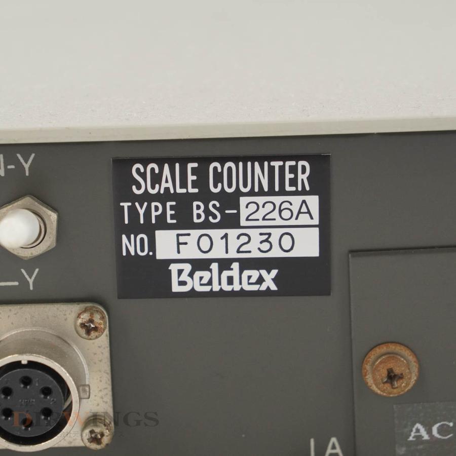 [DW]USED 8日保証 Beldex BS-226 BS-226A SCALE COUNTER スケールカウンター [05847-0005 ...