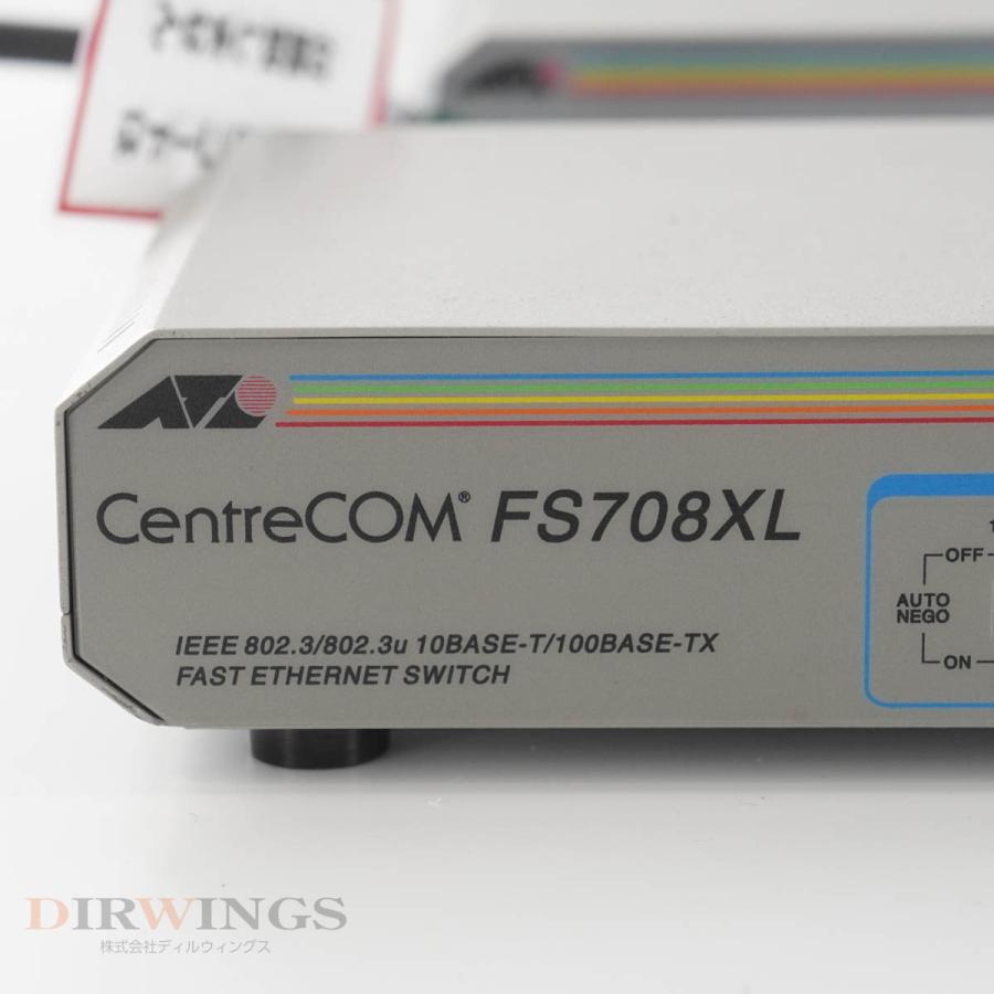 [PG]USED 8日保証 セット Allied Telesis FS708XL FS716TX V2 CentreCOM ファースト ...