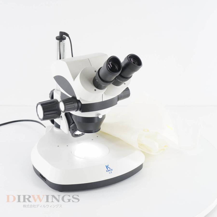 [DW]USED 8日保証 10台入荷 Kenis LZ-LED-B Microscope 顕微鏡 WF10× 電源コード [05874 ...