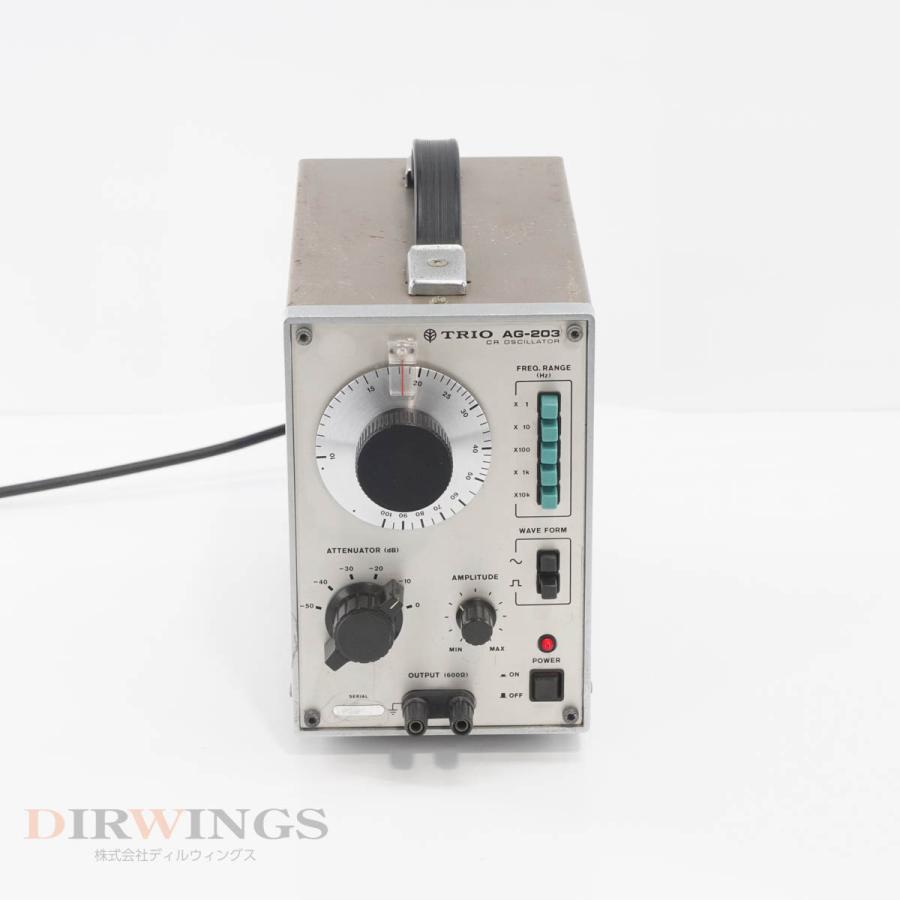 [DW]USED 8日保証 TRIO AG-203 CR OSCILLATOR オシレーター 低周波発信器 [05878-0008] : DIRWINGSショップ - 通販 - Yahoo ...