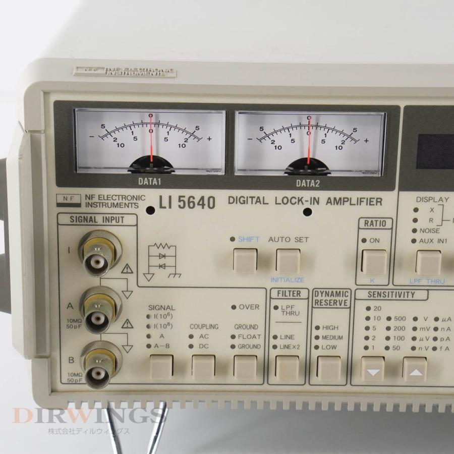 [JB]USED 保証なし NF LI 5640 LI5640 LI5600 DIGITAL LOCK-IN AMPLIFIER デジタル ...