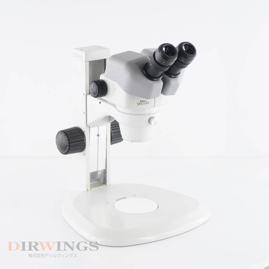 [JB]USED 保証なし NIKON SMZ645 C-PS Microscope 顕微鏡 C-W10×B/22 [05889-0010 ...