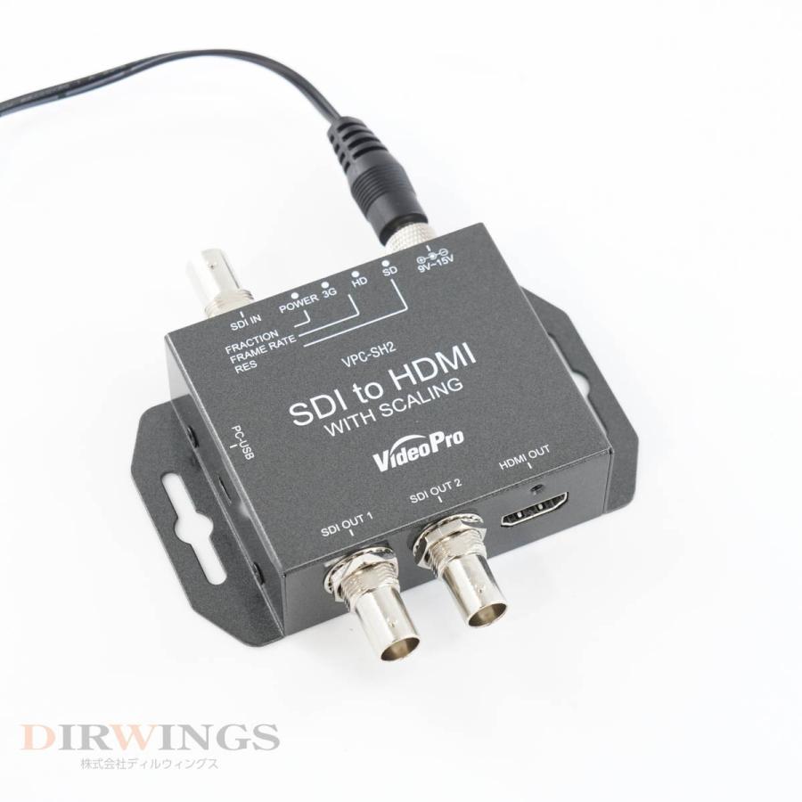 [PG]USED 8日保証 MEDIAEDGE VPC-SH2 VideoPro SDI to HDMI コンバーター WITH SCALING ACアダプター [05889-0029 ...