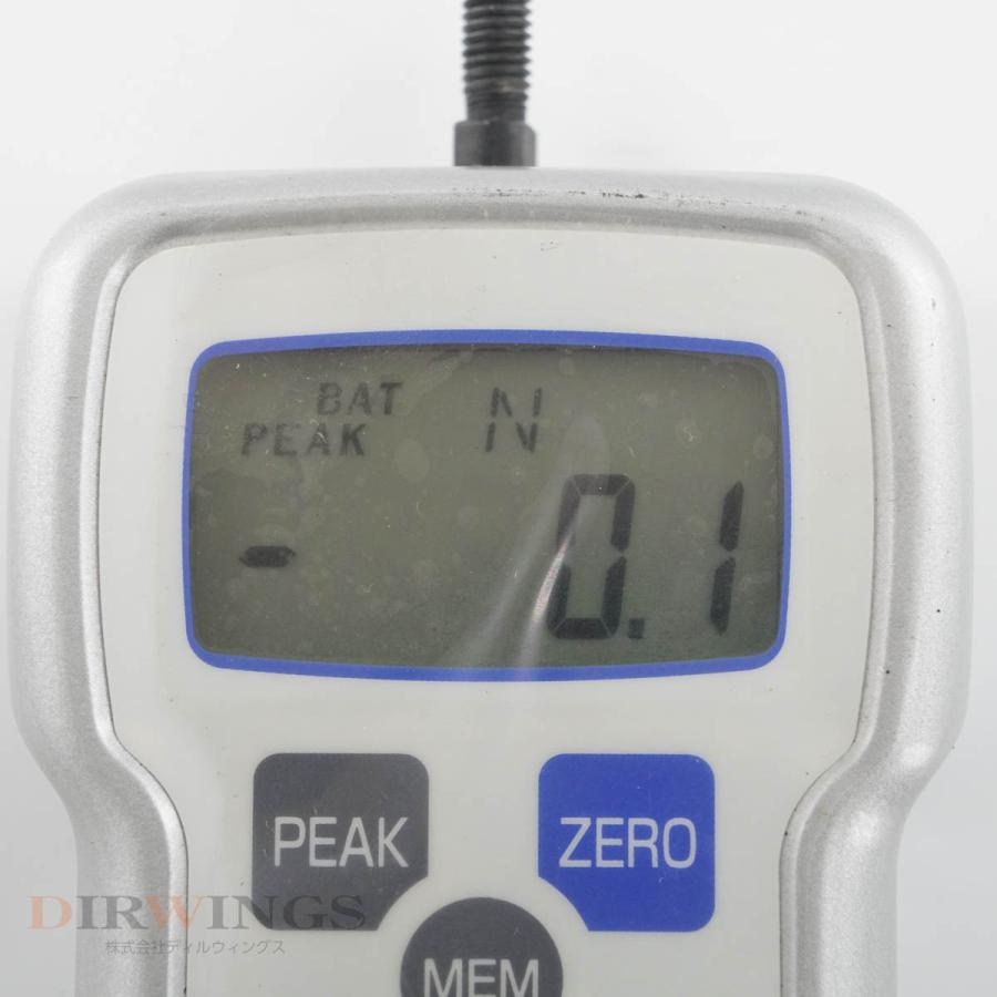 [DW]USED 8日保証 Nidec SHIMPO FGP-20 Digital Force Gauge デジタルフォースゲージ 200.0N 20.00kg ACアダプター [05889 ...