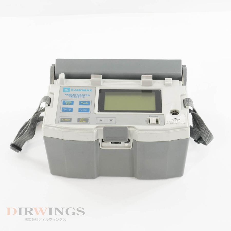 [JB]USED 保証なし KANOMAX 6115 ANEMOMASTER アネモマスター 風速計 取扱説明書 [05890-0017 ...