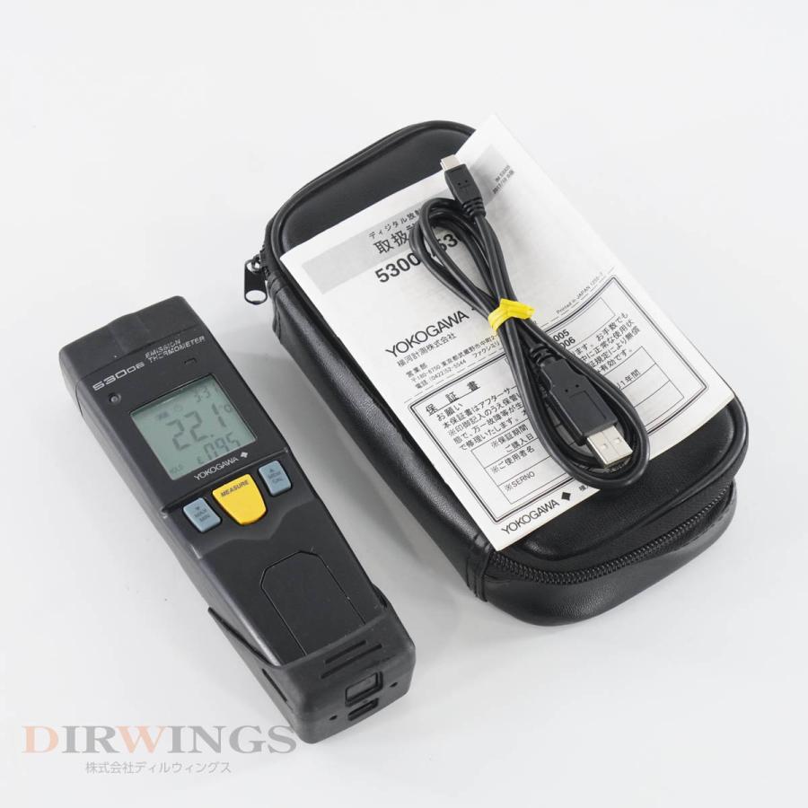 [JB]USED 保証なし YOKOGAWA 53006 53006-J EMISSION THERMOMETER デジタル放射温度計 取扱説明書 [05890-0087] : ソクラボ ...