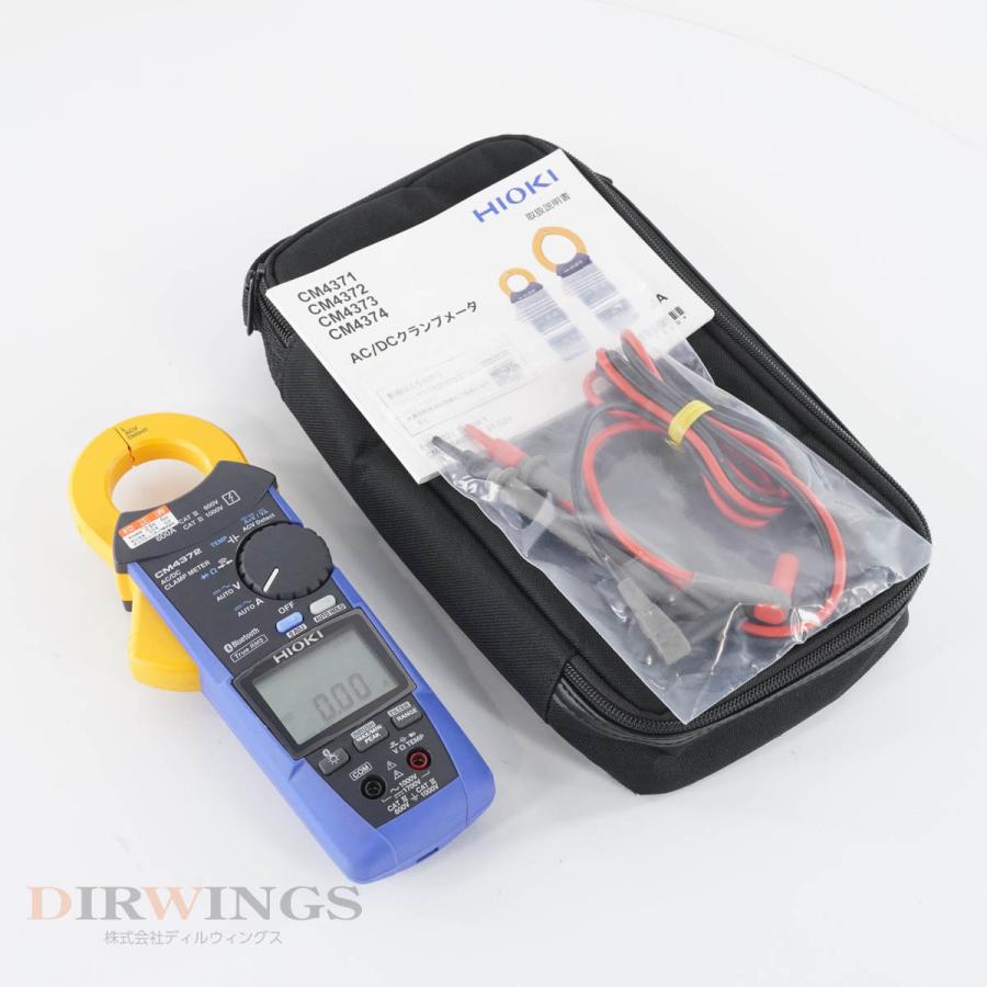 [DW]USED 8日保証 校正2024年6月まで有効 HIOKI CM4372 AC/DC CLAMP METER AC/DCクランプメーター 取扱説明書 [05890-0118] : ソク ...