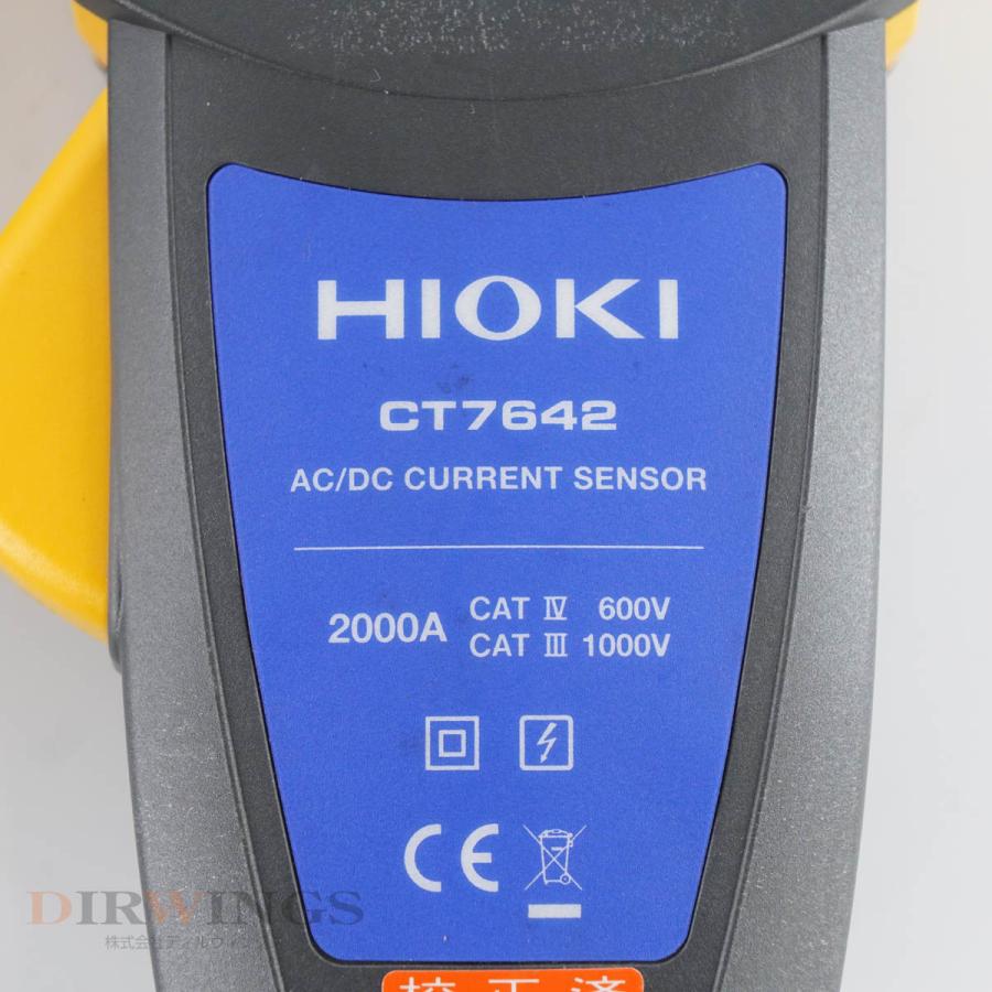 [JB]USED 保証なし HIOKI CT7642 AC/DC CURRENT SENSOR AC/DCカレントセンサー 2000A 取扱説明書 [05890-0127] : ソクラボ ...