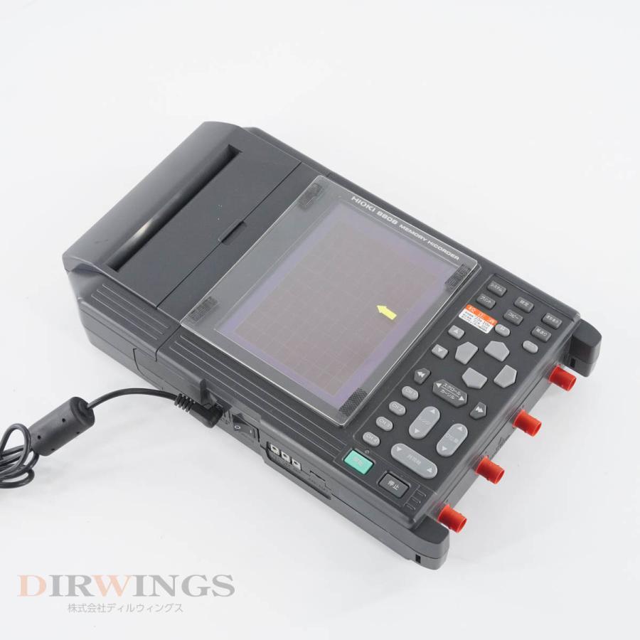 [DW]USED 8日保証 10/2022CAL HIOKI 8808 MEMORY HiCORDER メモリハイコーダ メモリーハイコーダー ACアダプター 電源コー...[05890 ...