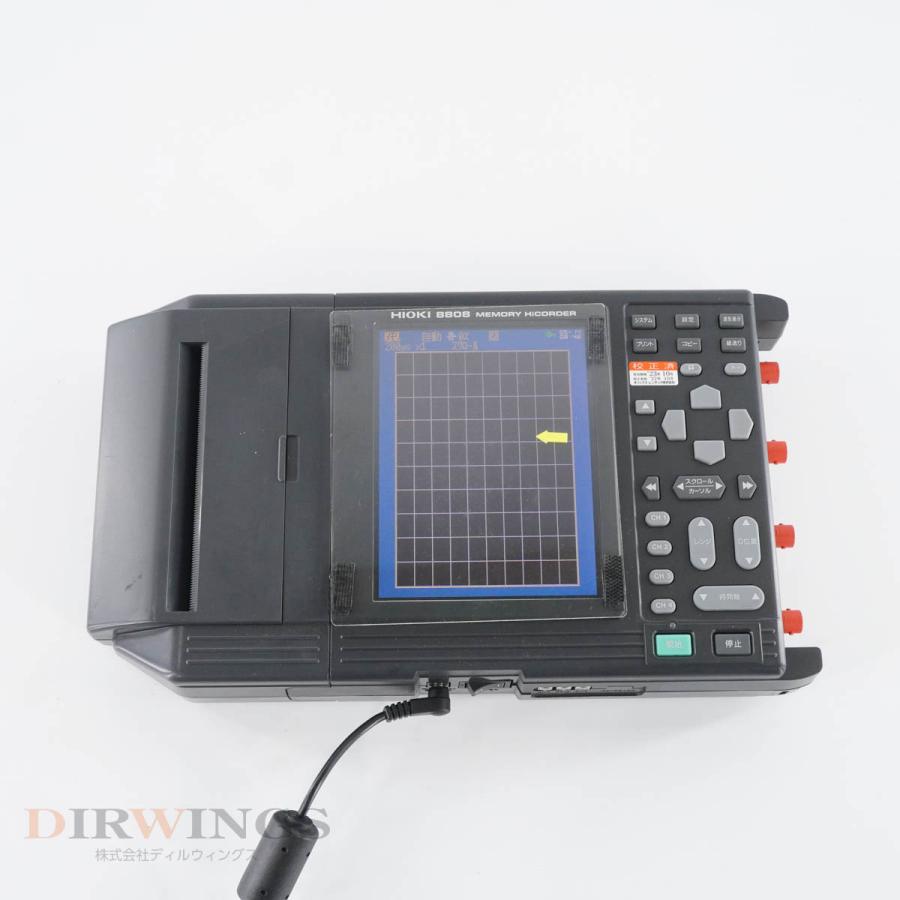 [DW]USED 8日保証 10/2022CAL HIOKI 8808 MEMORY HiCORDER メモリハイコーダ メモリーハイコーダー ...