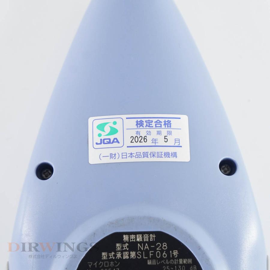 [JB]USED 保証なし RION NA-28 SOUND LEVEL METER 1/3 OCTAVE BAND ANALYZER 精密 ...