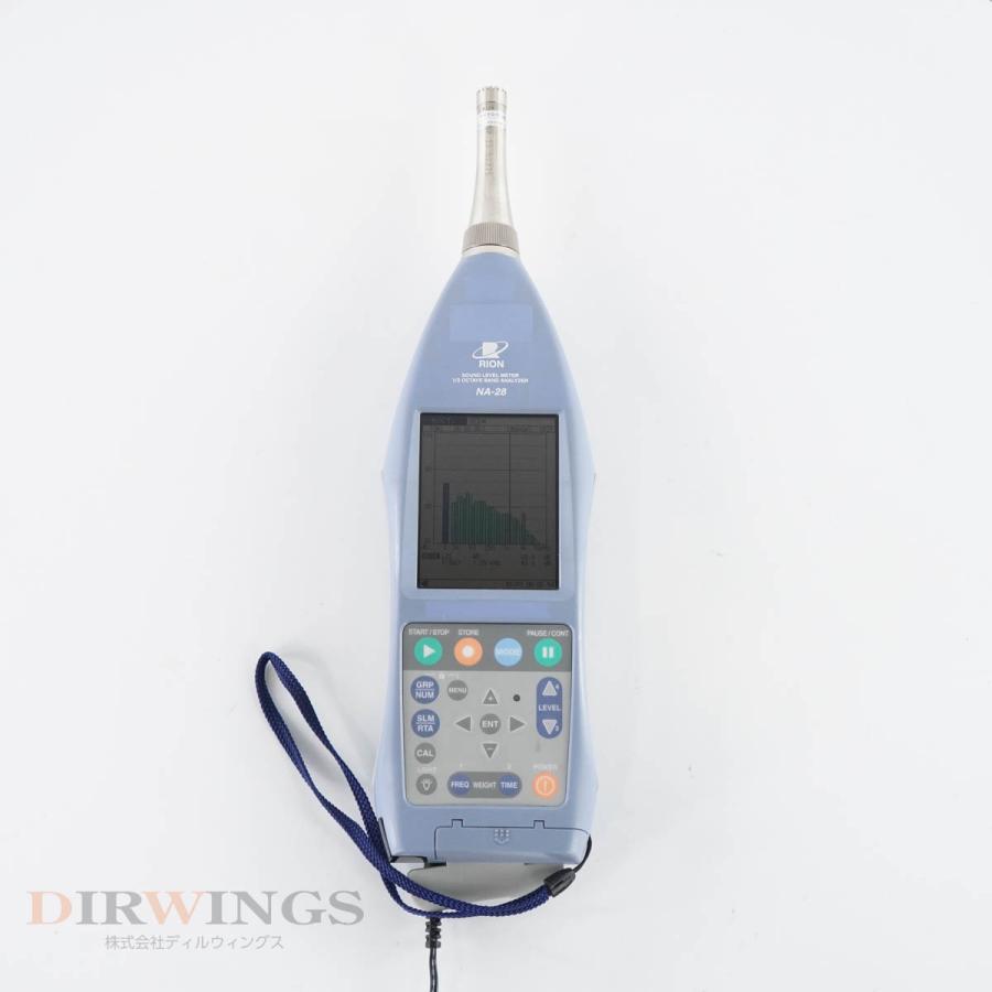 [JB]USED 保証なし RION NA-28 SOUND LEVEL METER 1/3 OCTAVE BAND ANALYZER 精密 ...