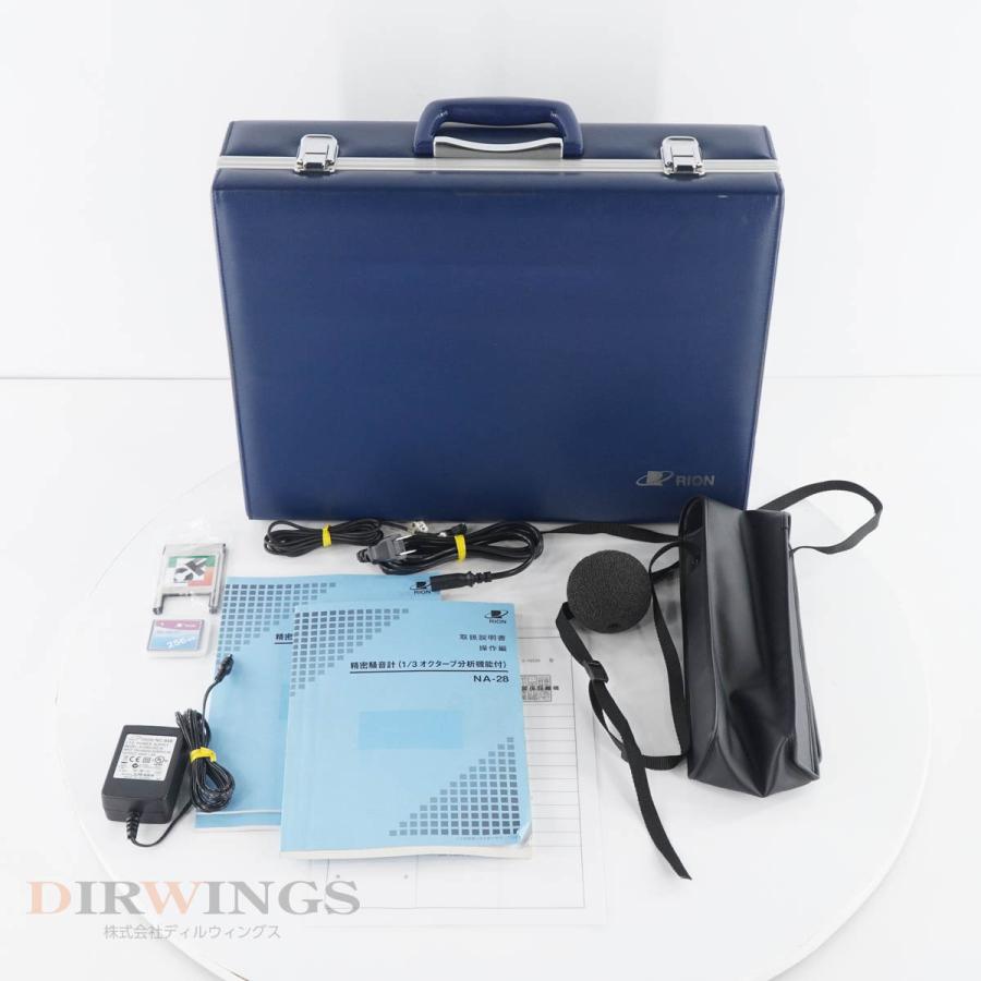 [JB]USED 保証なし RION NA-28 SOUND LEVEL METER 1/3 OCTAVE BAND ANALYZER 精密 ...