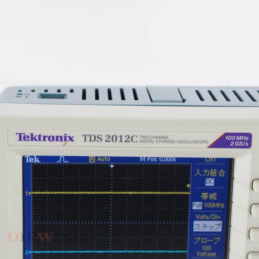 [DW]USED 8日保証 05/2023CAL Tektronix TDS 2012C TDS2012C DIGITAL STORAGE ...