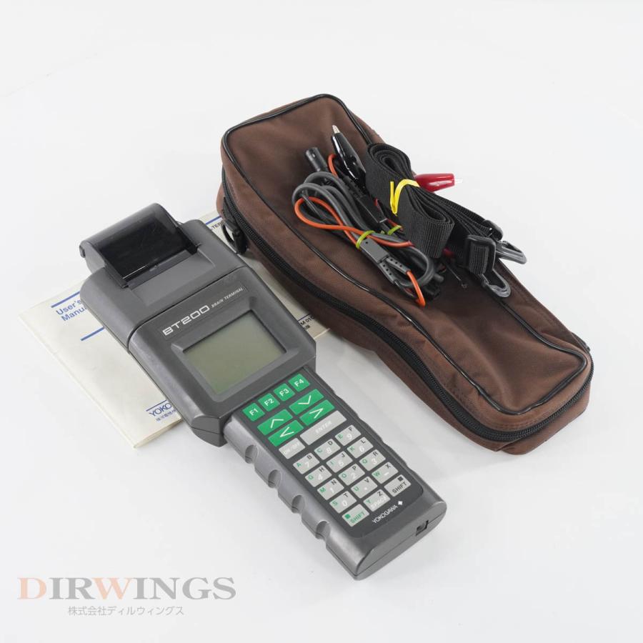 [JB]USED 保証なし YOKOGAWA BT200 S1 P00 BRAIN TERMINAL ブレインターミナル 取扱説明書 [05890-0394] : ソクラボショップ - 通販 ...