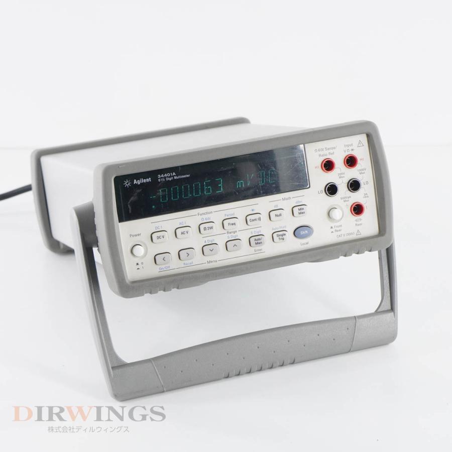[JB]USED 保証なし Agilent 34401A 6 1/2 Digit Multimeter デジタルマルチメーター [05890 ...