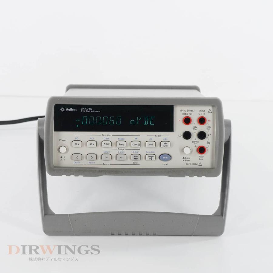 [JB]USED 保証なし Agilent 34401A 6 1/2 Digit Multimeter デジタルマルチメーター [05890 ...