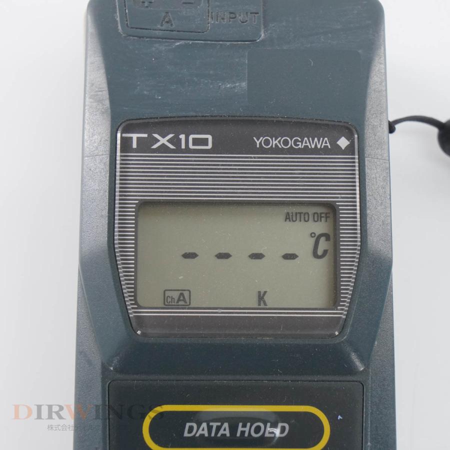 [JB]USED 保証なし YOKOGAWA TX10 TX10 02 DIGITAL THERMOMETER デジタル温度計 90030B 取扱説明書 [05891-0024] :05891 ...